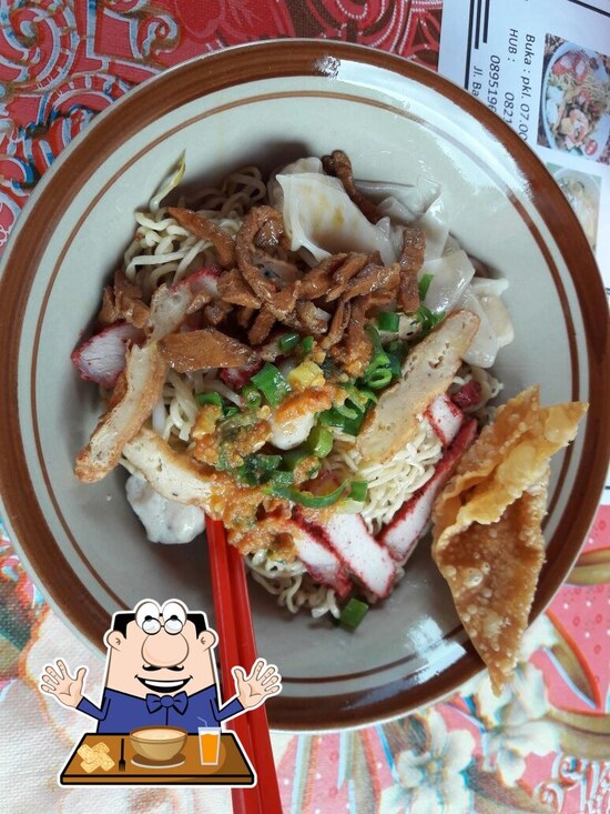 Menu at Soto Pecenongan restaurant, Central Jakarta