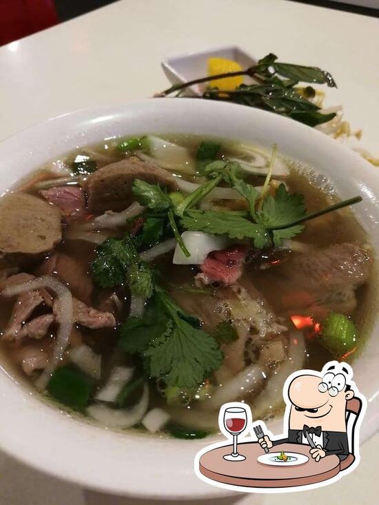 Menu at Taste of Pho restaurant, Bentleigh