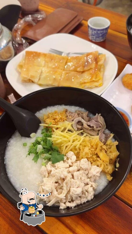 Menu at โรตีป้าหนอม restaurant, Wiang Sa