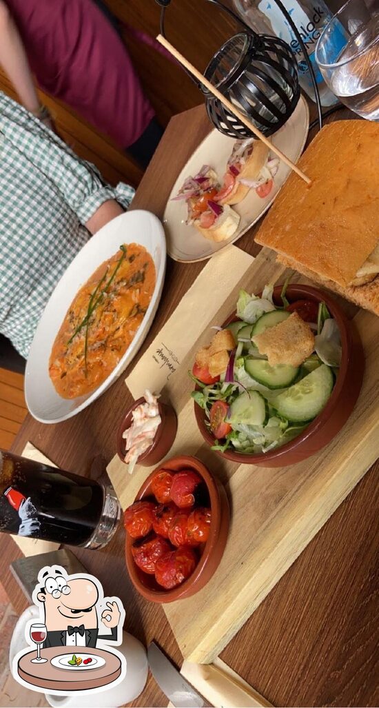 Menu at The Courtyard at Huntleys restaurant, Samlesbury