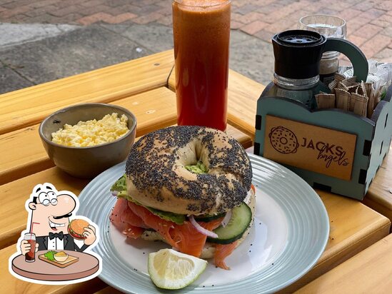 Jacks Bagels restaurant, Stellenbosch, 115 Dorp St - Restaurant menu
