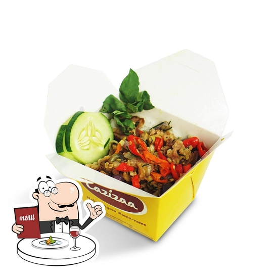 Menu at Fried Chicken dan Rice box Lazizaa restaurant, Bekasi Regency