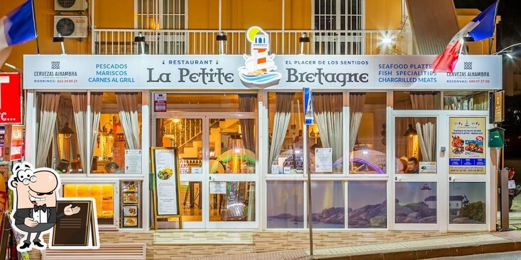 Menu at La Petite Bretagne restaurant, Benalmádena
