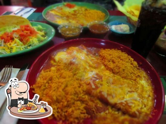 Menu at El Rancho Viejo restaurant, Battle Ground