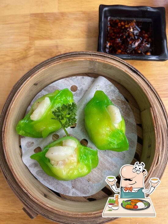 Menu at A Búi Dimsum restaurant, Ho Chi Minh City
