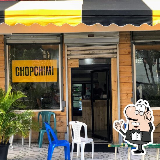 Menu at ChopChimi restaurant, Santo Domingo Este