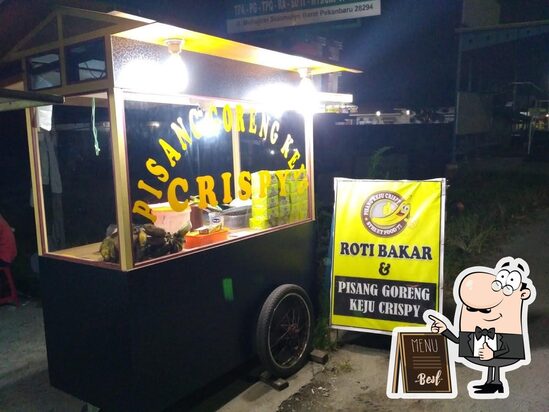 Menu at Pisang Goreng Keju Crispy Streetfood77 cafe, Pekanbaru