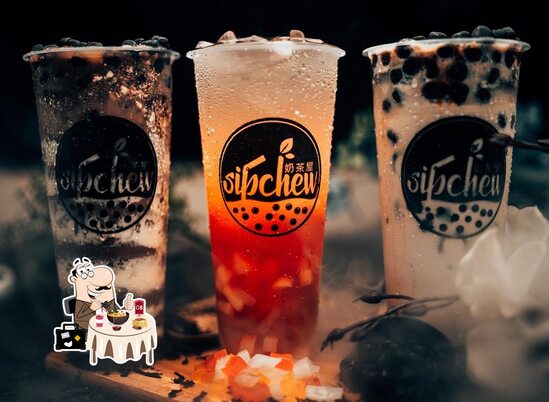 Menu at SipChew Milktea House, Iloilo City