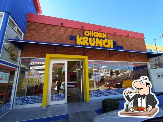 Menu at Chicken Krunch restaurant, Zacatecas