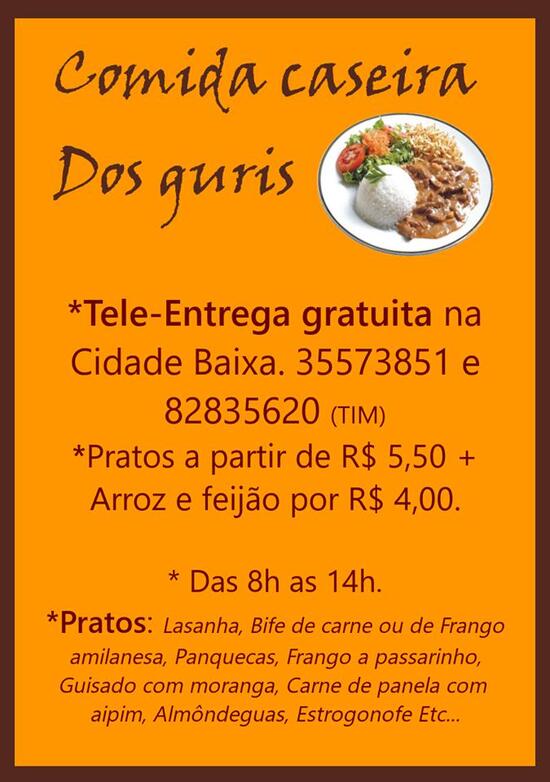 Comida Caseira dos guris, Porto Alegre