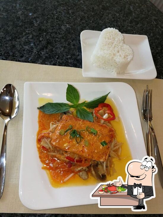 Menu at Lah's Thai Restaurant, Brixlegg
