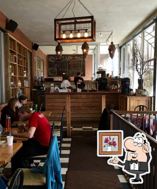 Carta del café Ninth Street Coffee Shop, Durham