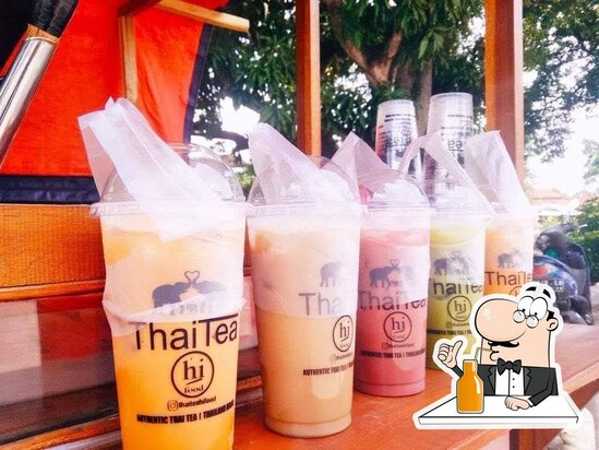 Menu at Thai Tea Hi Food cafe, Cikalahang