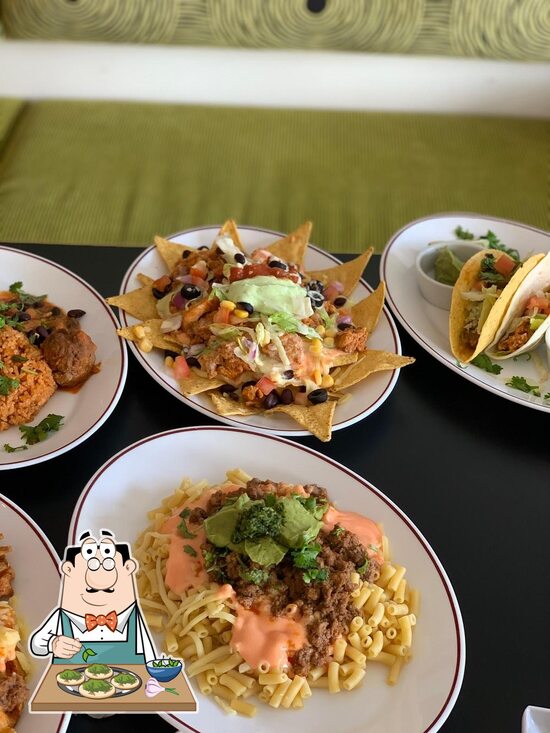 Menu at Nachos Muchacho Man Mexican food restaurant, Surfers Paradise