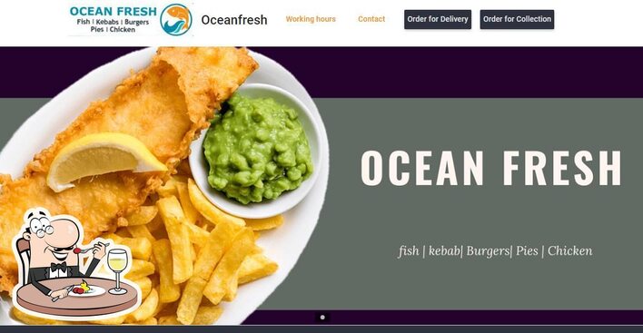 Menu at Ocean Fresh Fried Chicken & Ribs restaurant, Bexley, 5 ...