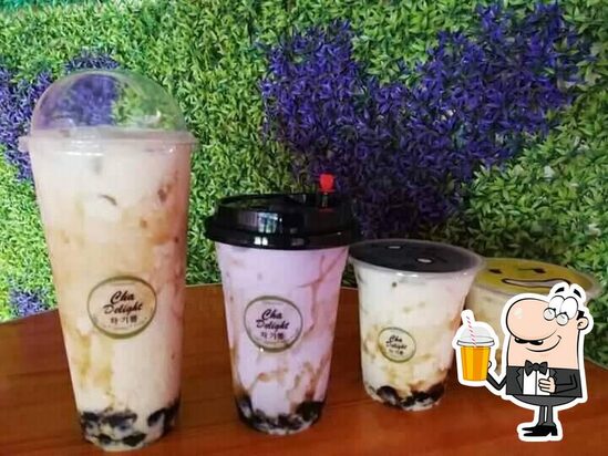 Menu at Cha delight cafe, Puerto Princesa