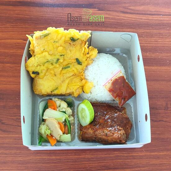 Menu at Resto Siap Saji Asem-Asem restaurant, Bekasi Regency, Lippo ...
