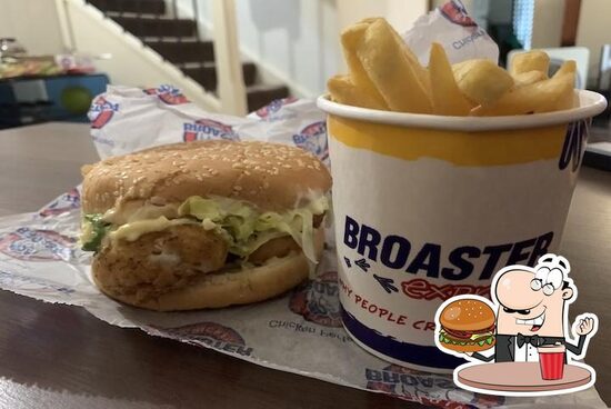 Menu at Broaster Chicken restaurant, Hamilton