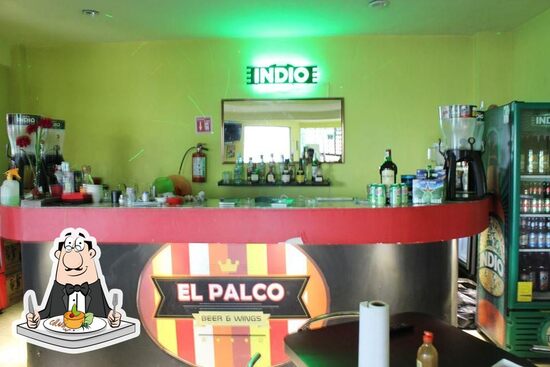 Menu at El Palco Bar, Pachuca