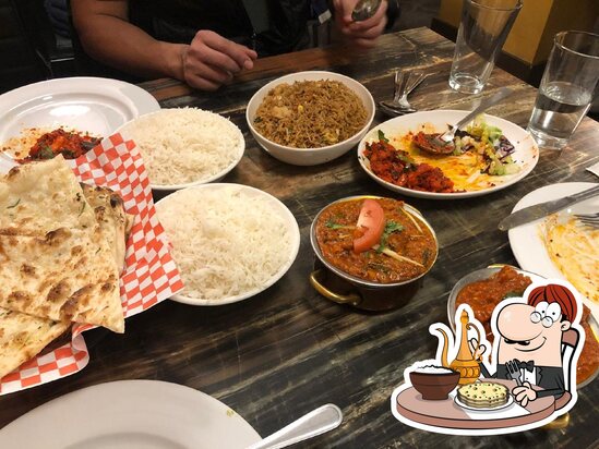 Menu at Masala restaurant, Banff