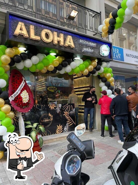 Menu at Aloha Restaurant, Istanbul