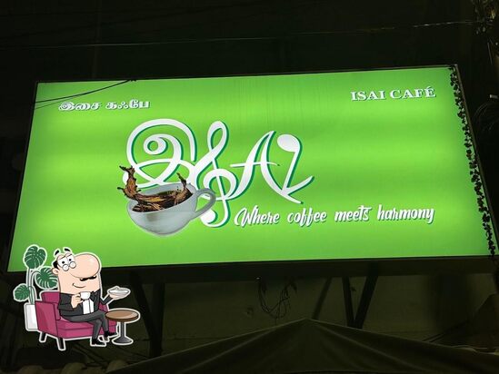 Isai cafe, Chennai, Nandanam - Restaurant menu, prices and reviews