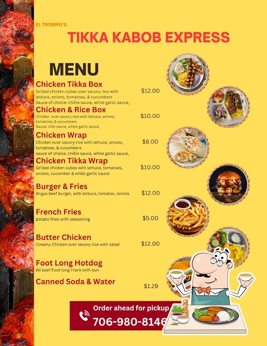 Tikka Kabob Express, Dalton - Restaurant menu, prices and reviews