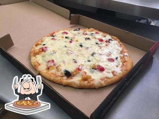 Menu at Pizza's Time restaurant, Bogotá