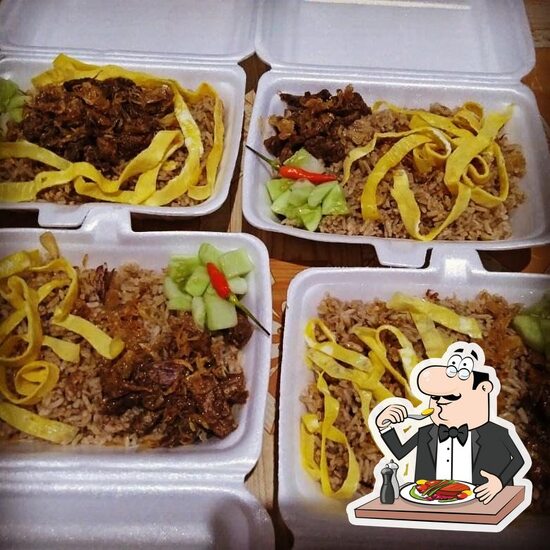 Menu at Atha catering restaurant, Karangduak