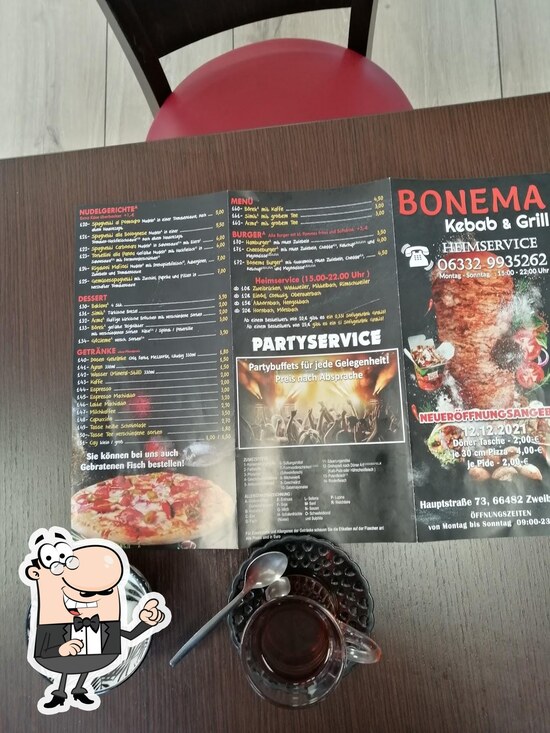 Bonema - Pizza und Döner Grill, Zweibrücken - Speisekarte, Preise und ...