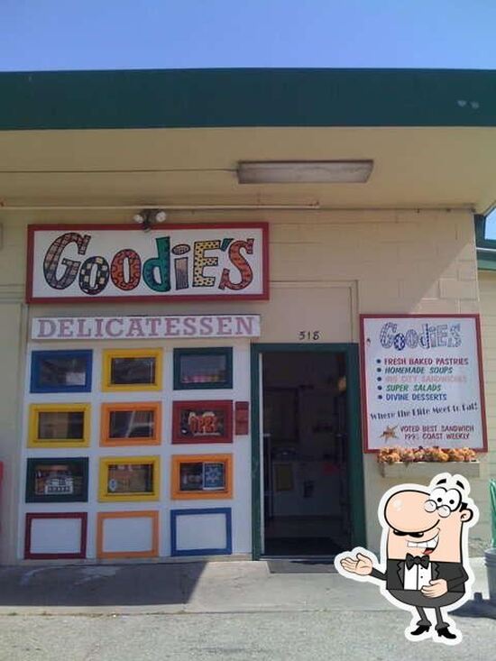 Menu at Goodie's restaurant, Pacific Grove