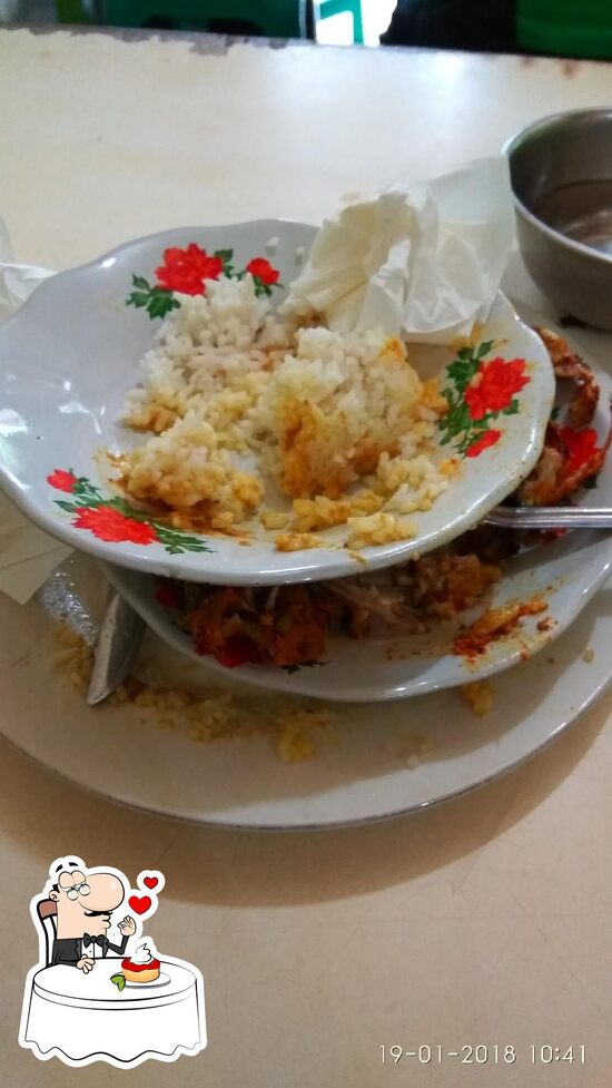 Menu at RM Family Jaya Serba 10.000 restaurant, South Jakarta