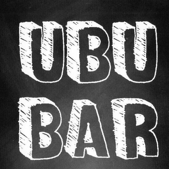 Menu at Ubu Bar, Céreste
