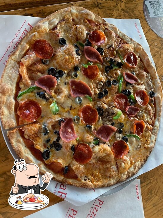 Carta de pizzería PizzaRev, Monterrey, Av Fundidora 600