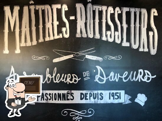 Menu at St-Hubert Express BBQ, Montmagny
