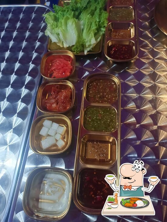 Menu at Annyeong Seafood restaurant, Bangkok
