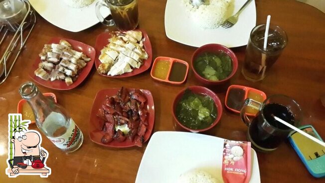 Menu at Hok Siong restaurant, Surabaya, Jl. Tidar No.18