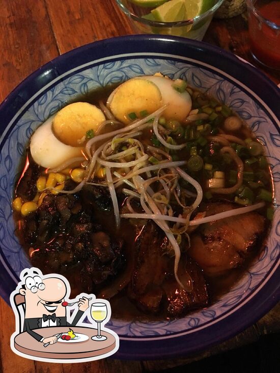 Menu at Yoho Ramen restaurant, Campeche