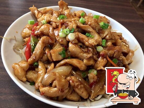 Menu at Joe Chow's restaurant, New Glasgow