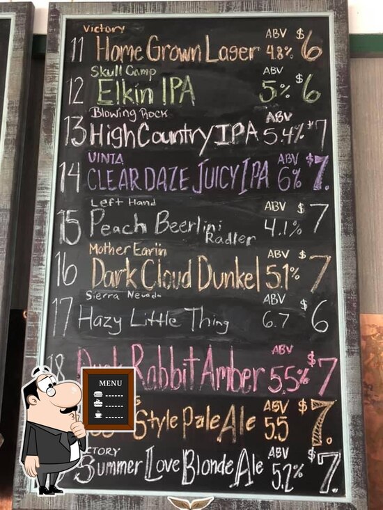 Menu at Whistling Duck Alehouse pub & bar, Mount Airy