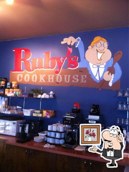 Menu au Ruby's Cookhouse restaurant, Aylmer