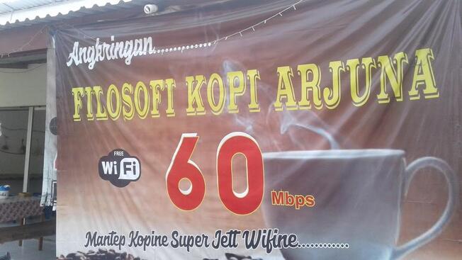 Menu at Angkringan Filosofi Kopi Arjuna, Sidoarjo