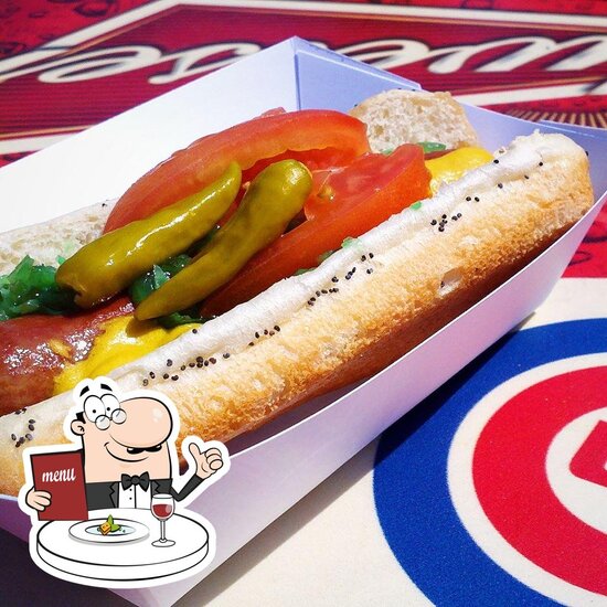 Menu at Little Chicago Hotdogs, Johnson City