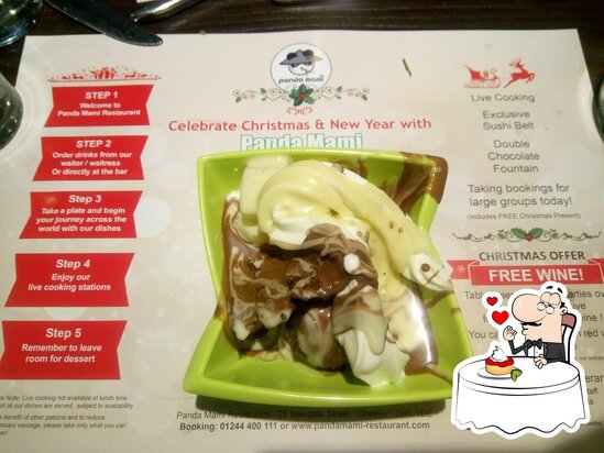 Menu at Panda Mami restaurant, Chester