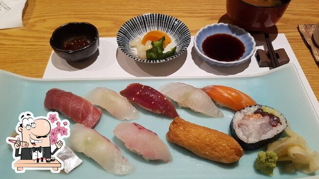 Menu at Sushi U restaurant, Seoul