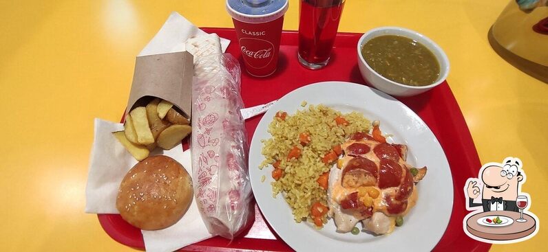 Menu at Aladdin fast food, Saint Petersburg, Balkanskaya ploshchad