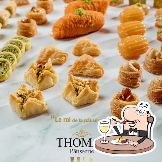 Menu at Thomas Pâtisserie, New Cairo City, River Walk Mall
