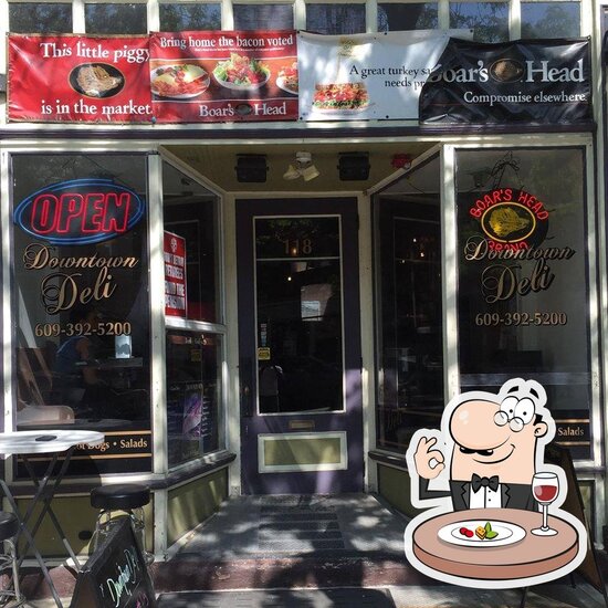 Carta del restaurante Downtown Deli, Trenton