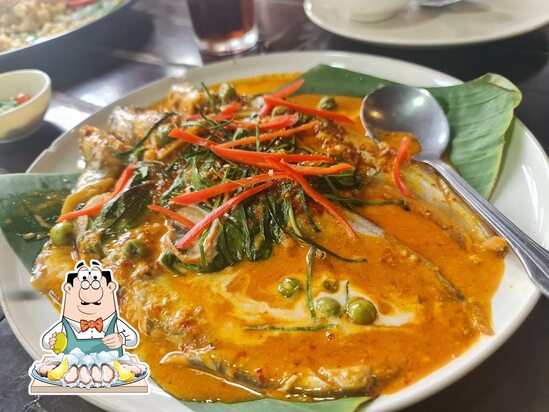 Menu at Reuan Sai Nam restaurant, Ban Paeng