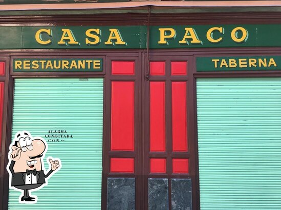 Menu of Restaurante Casa Paco, Madrid, Pl. de Prta Cerrada - spanish ...